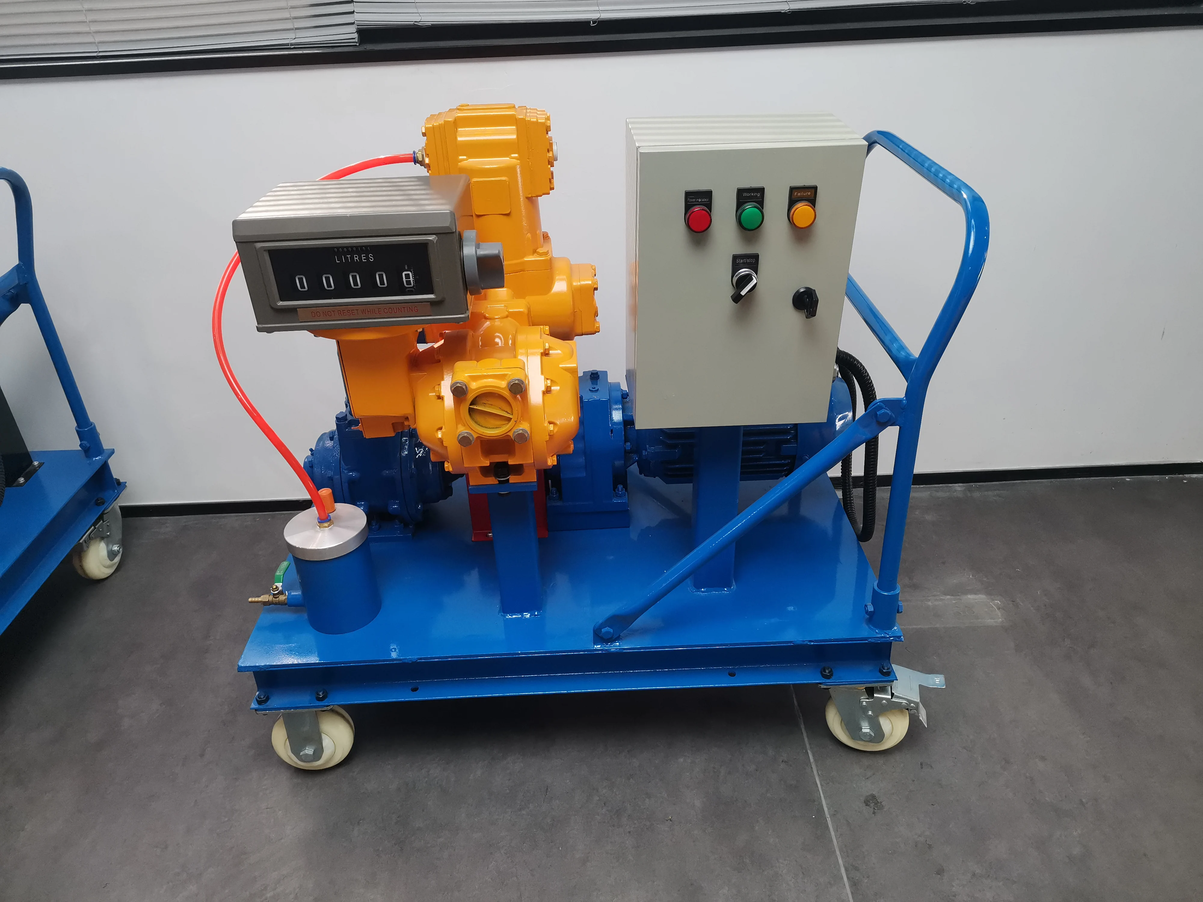 Mfd Yb Series Mobile Pump Trolley Rotary Vane Pump Shaft-coupling - Buy ...