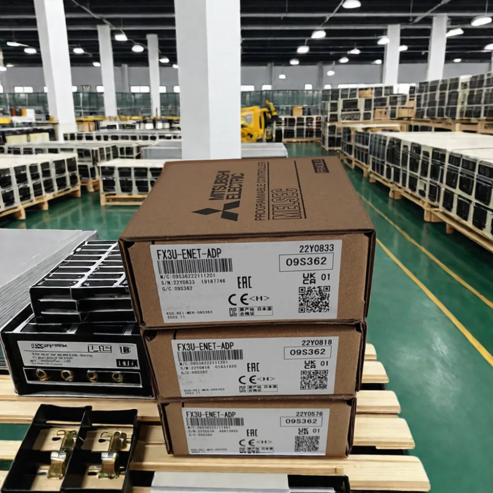Original Mitsubishi Fx3u-enet-adp Programmable Logic Controller Module ...