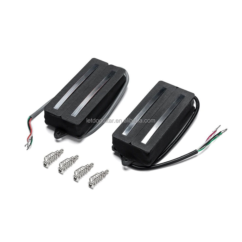 Seven String Double Rails Guitar Pickups Dual Coil Heavy Metal Style ...