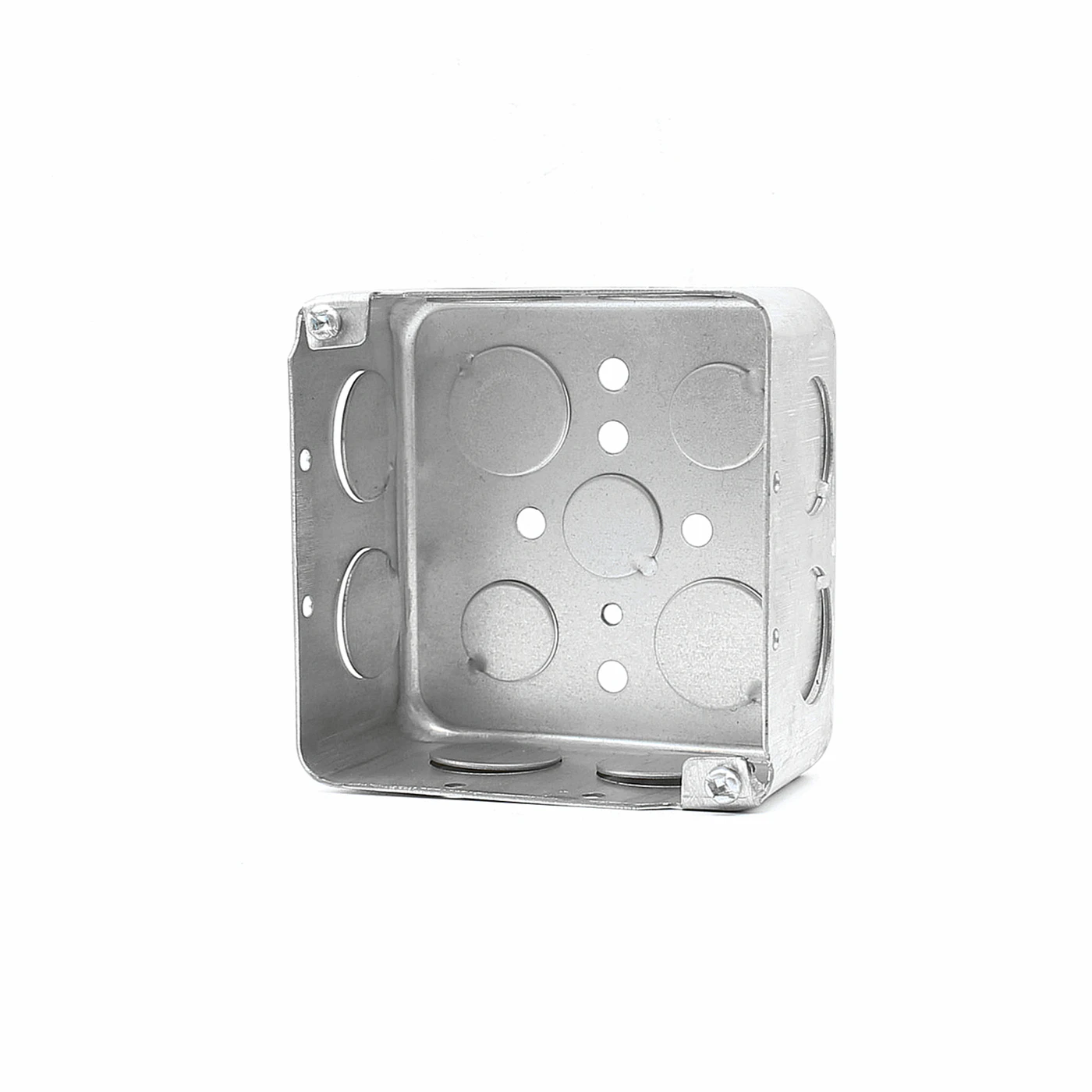 4" Square Electrical Metal Outlet Box Drawn Box 52171 - Buy 2-1/8" Deep ...