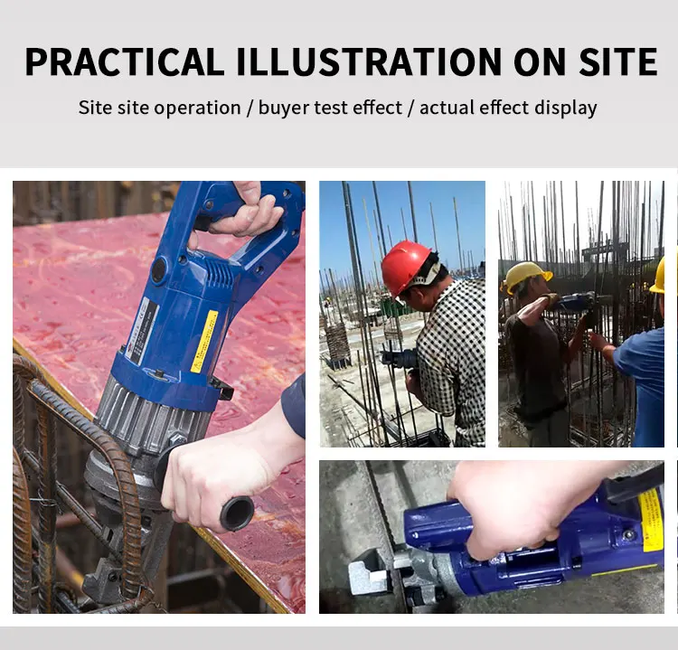 RC-16 Brass Rod Cutter - Efficient Hydraulic Rebar Cutting