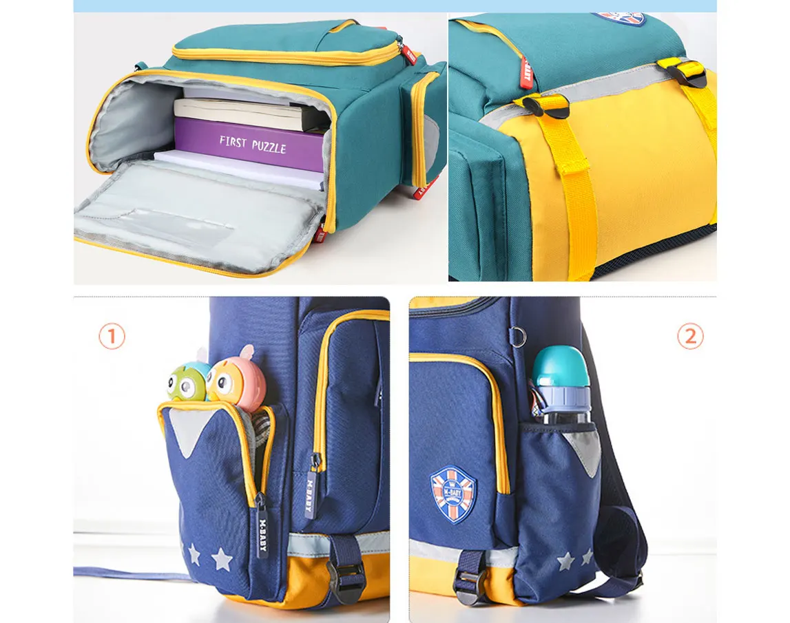 Foska Good Quality Kids Teenager Oxford Big Volume School Bag Girl Boy ...
