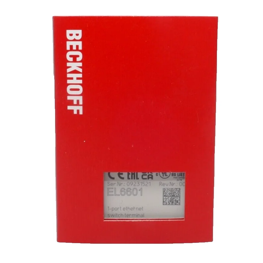 Beckhoff EL6601 1-Port Ethernet Switch Terminal EtherCAT-Klemme Network ...