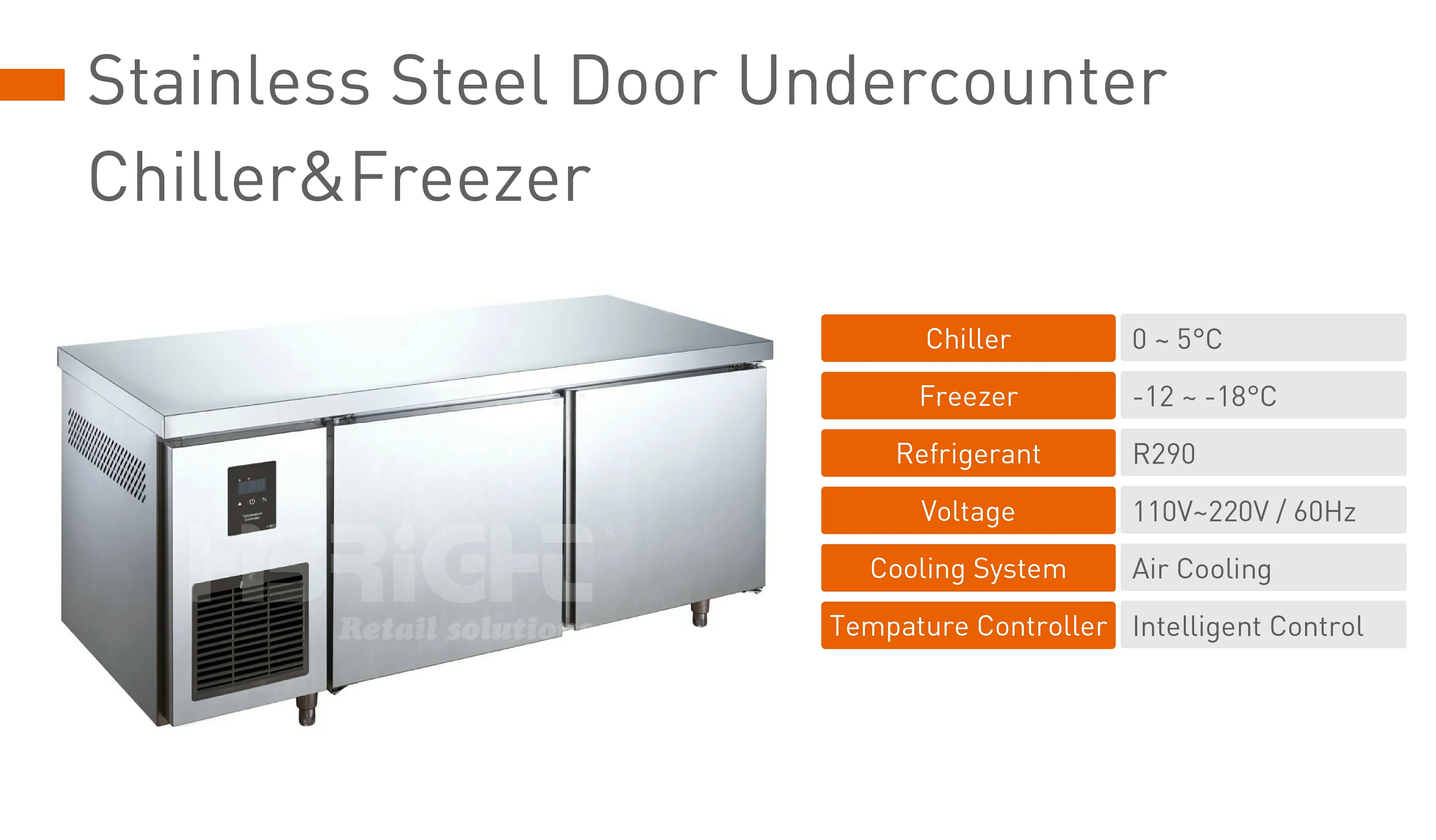 Digital Intelligent Control System Extra Deep Stainless Steel 220V ...