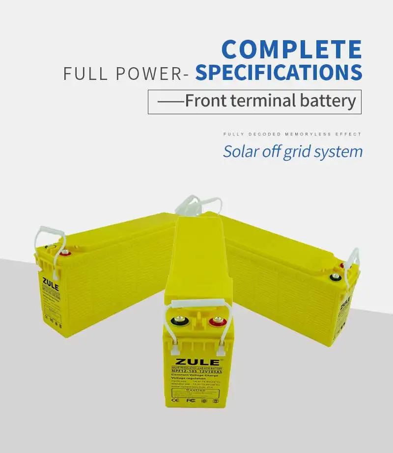 Gel Battery 12V 105ah - Reliable Energy Storage Solution