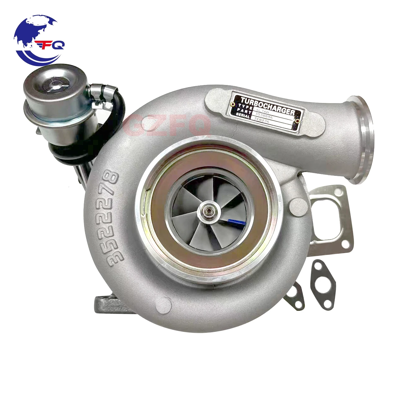 Excavator Turbo 3538856 6laa8.9g2 6ltaa Turbocharger For Excavator ...