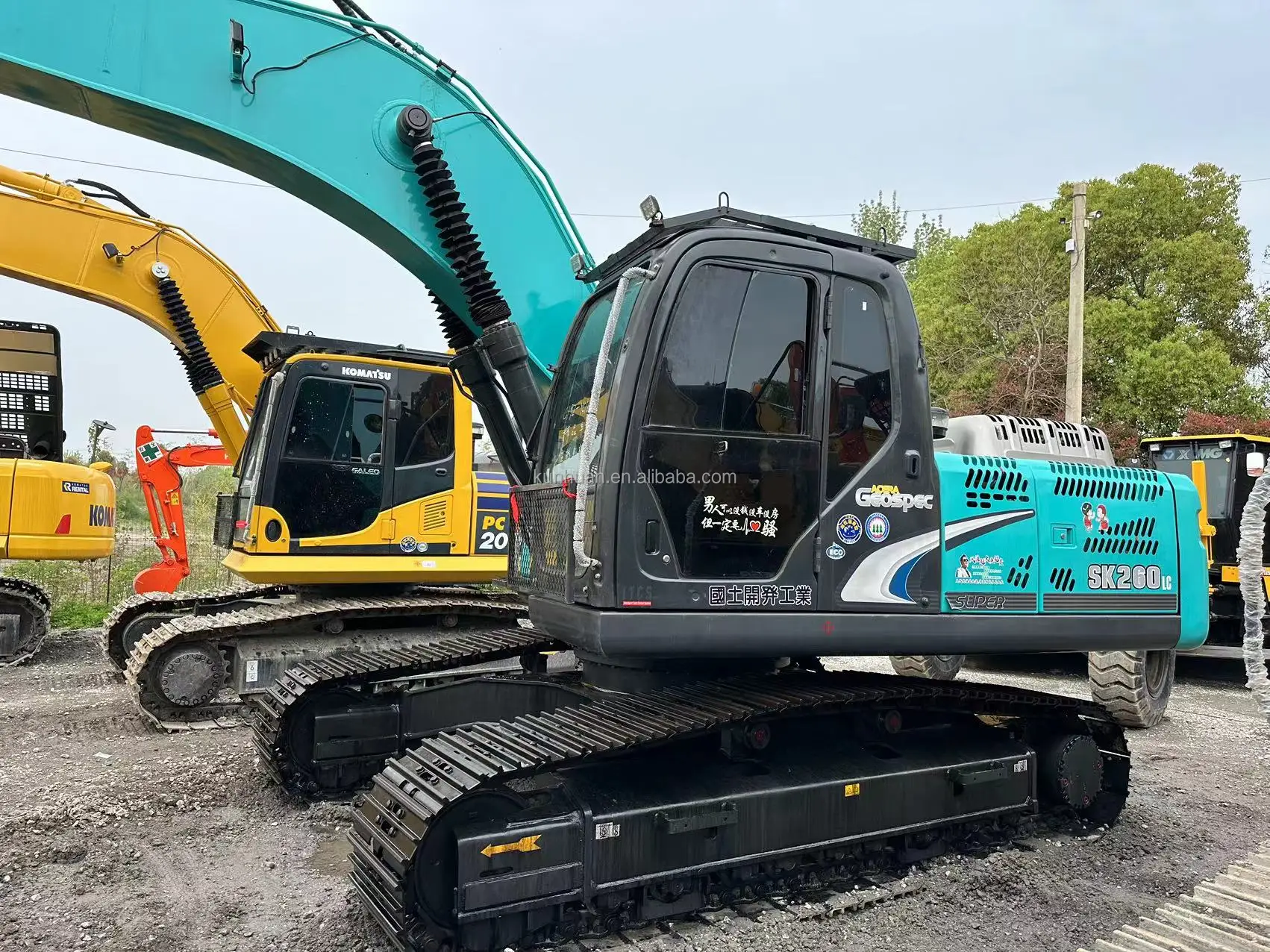 Japan Made Original Used Digger Kobelco Sk260 In Stock Crawler Type ...