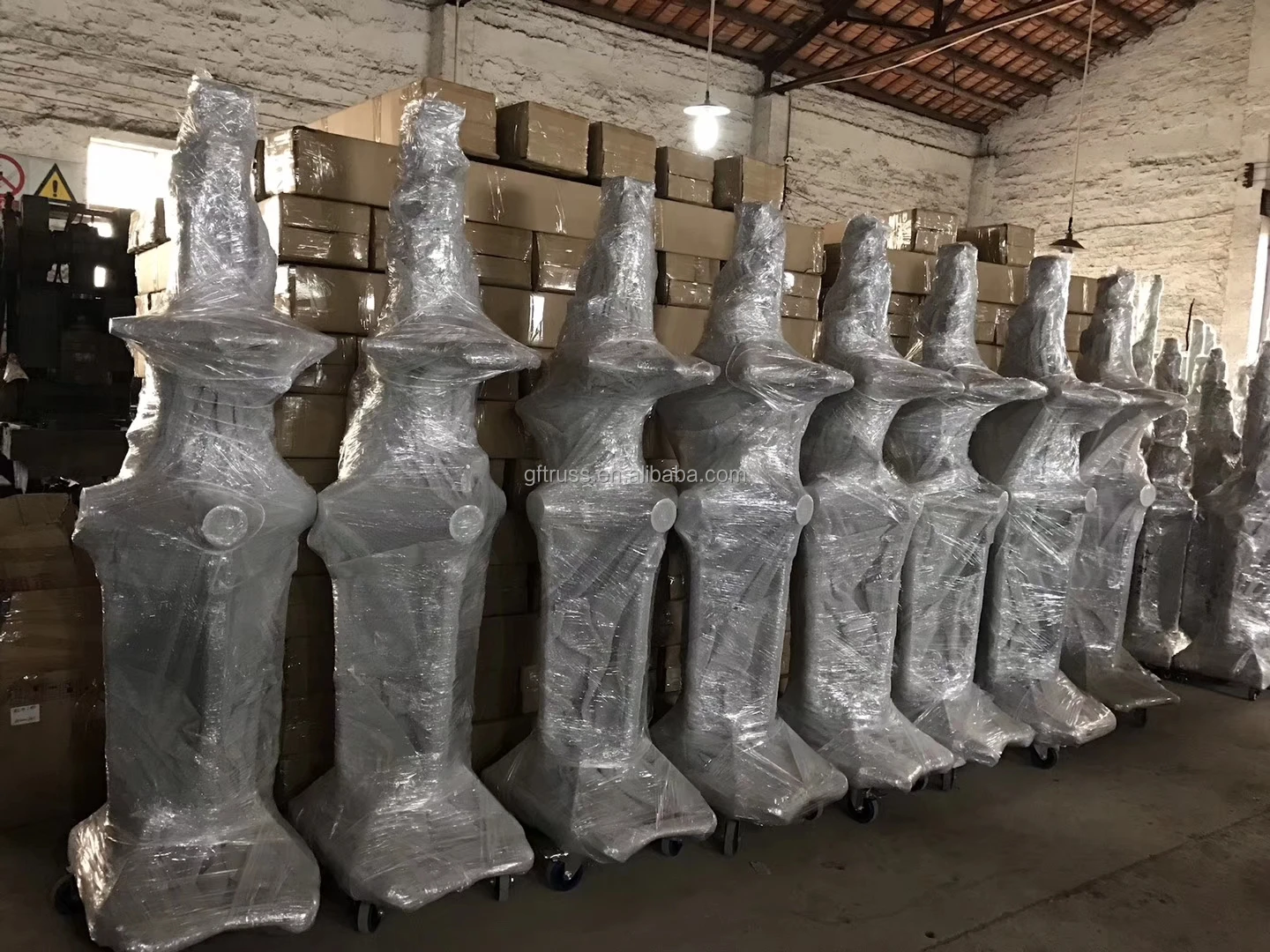 Outdoor Lifting Truss Stand - Easy Assembly & Portability