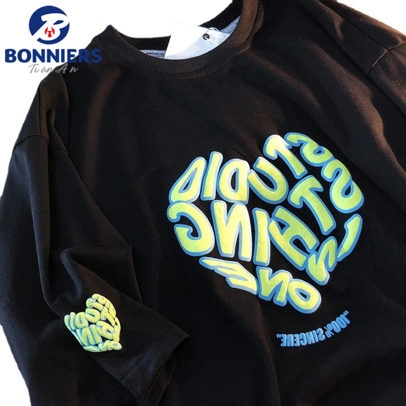 Oem 3d Printed T Shirt Custom Logo Oversized Tshirt Manufacturer High ...