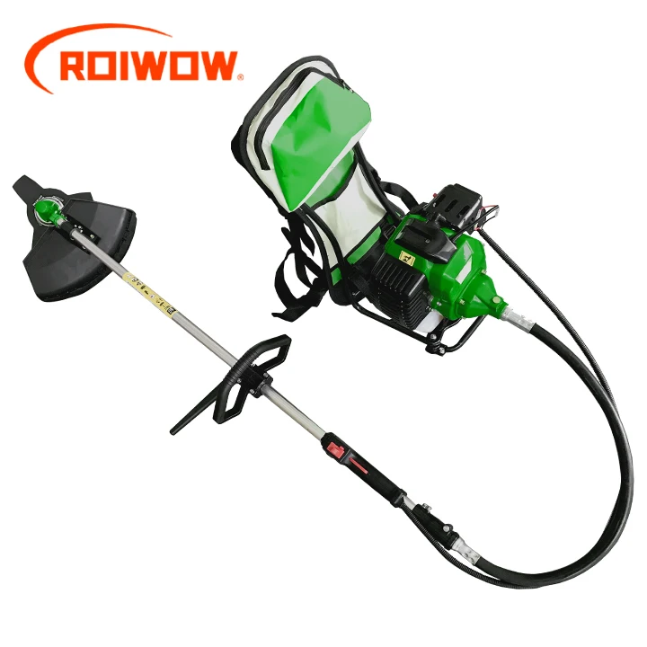 42.7cc Backpack Gasoline Grass Trimmer Tools Gas Cordless Brush Cutter ...
