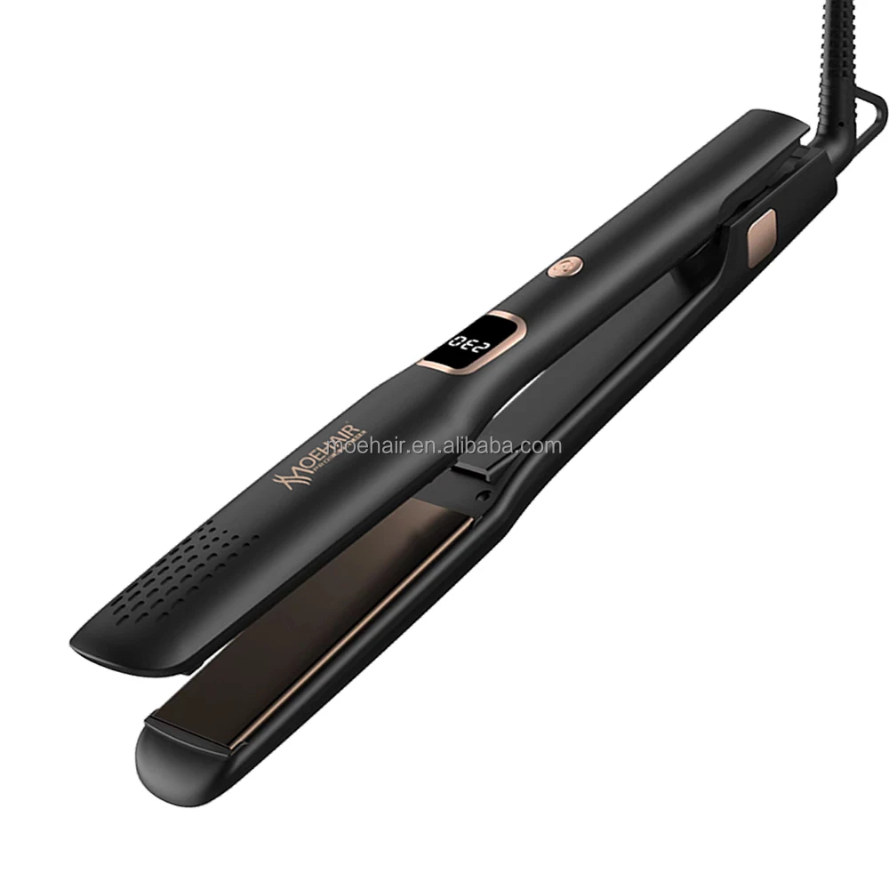 Moehair LED Screen Ionic Plus Straightening Hair Straightener