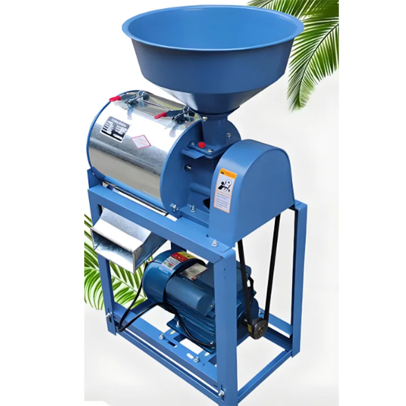 Commercial Multifunction Small Scale Roller Electric Corn Maize Milling ...