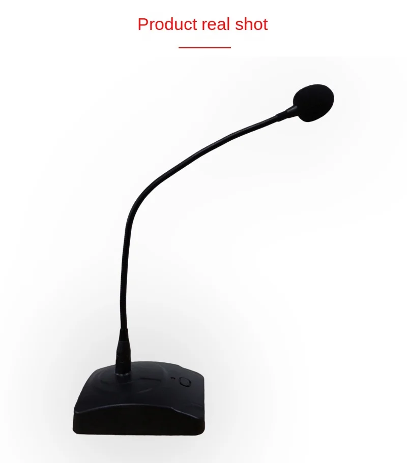 Conference Microphone Window Intercom Cable Microphone Voice Computer ...