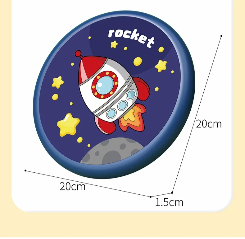 Children Soft Flying Disc Kindergarten Beginner Safety Hand Throwing ...