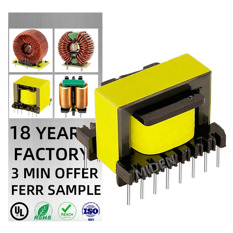 35W Step Down High Frequency Transformer 35VA SMPS Flyback Electronic AC 220V to 12V 24V 48V DC ...