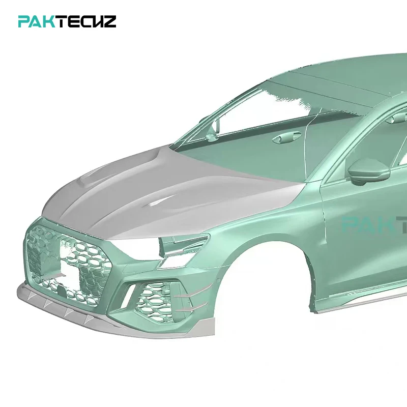 Paktechz Bodykit Dry Prepreg Carbon Fiber Tuning Parts Body Kit Engine ...