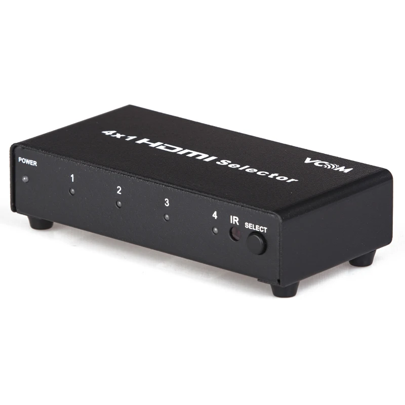 Vcom Hdmi New Arrival 3d 4 In 1 Out Hdmi Switcher Support 3d 1080p ...