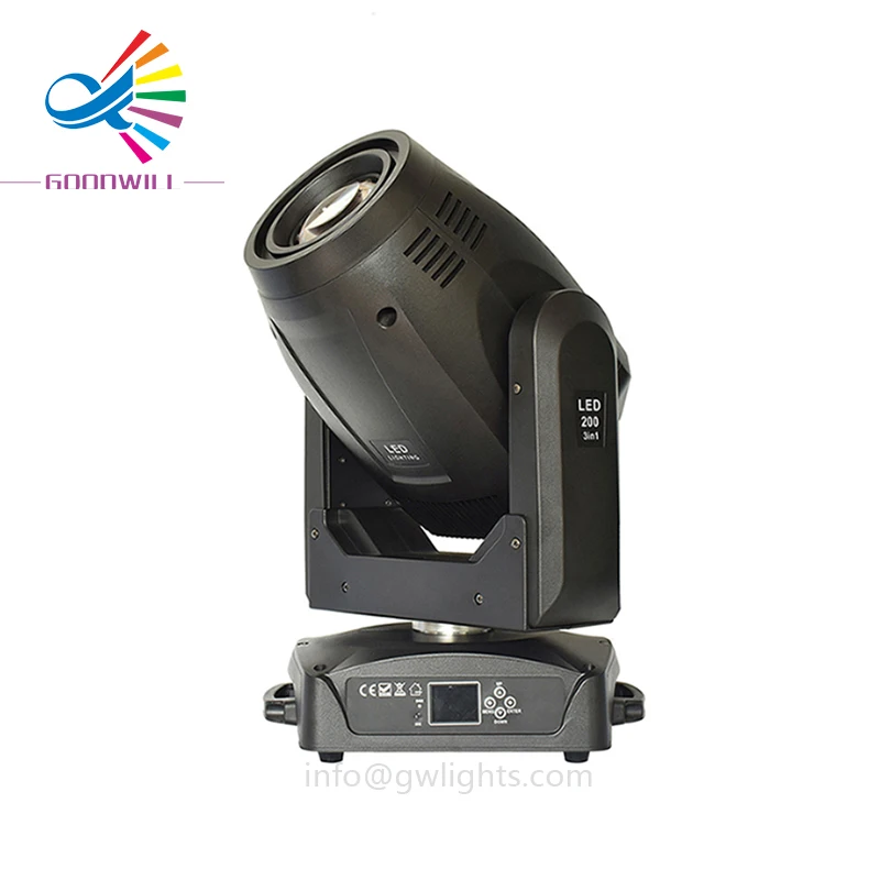 Goodwill 200w Beam/spot/gobo 3in1 Light - Versatile & Durable