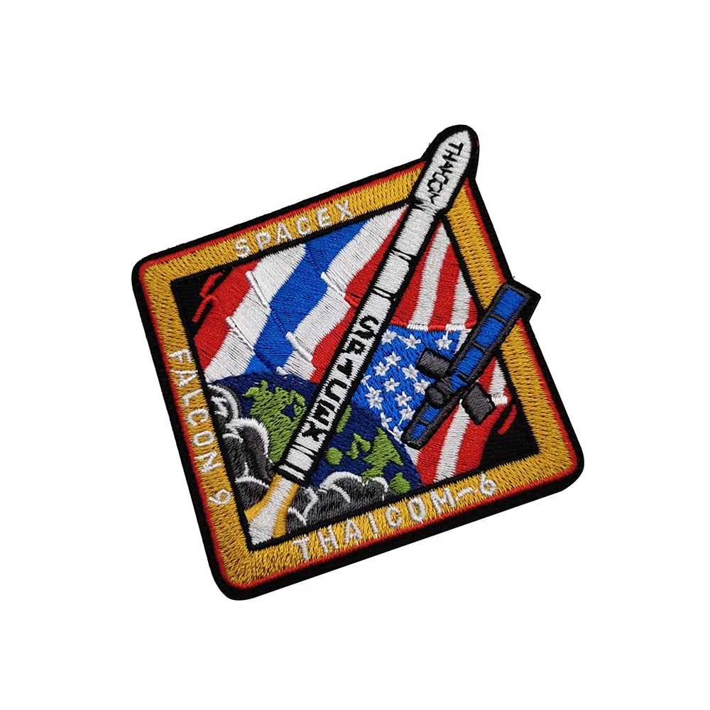 Nasa Space X Falcon 9 Astronaut Dragon Mission Patches