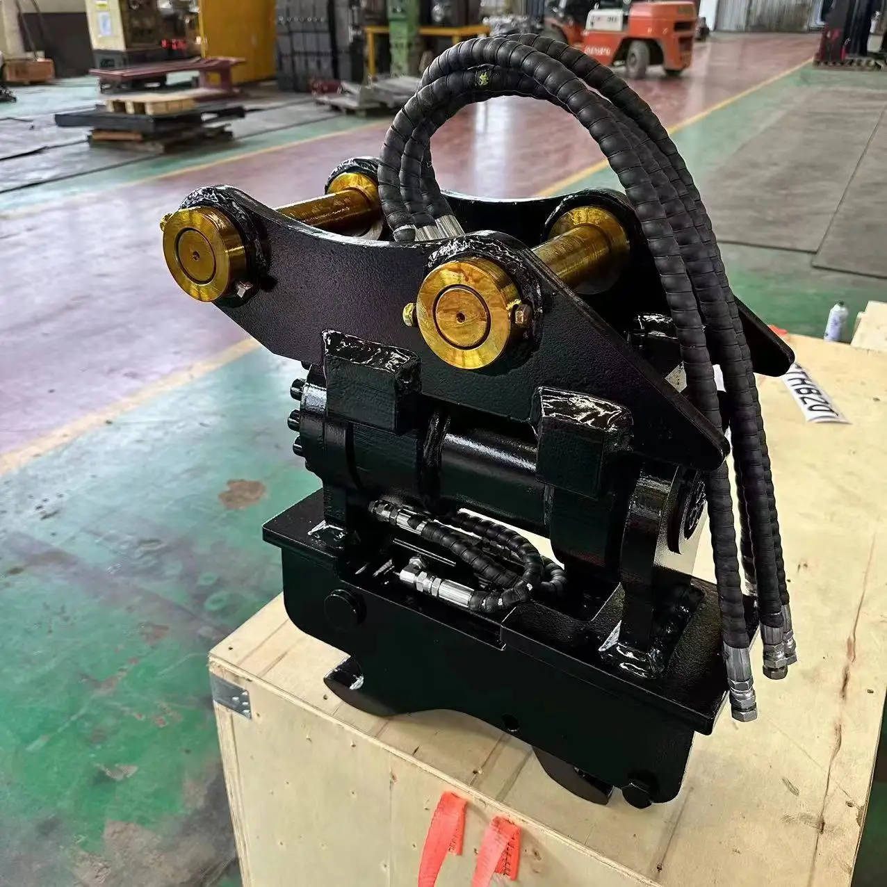 ZOSIN 180 Degree Tilting Quick Coupler for Digger Attachments