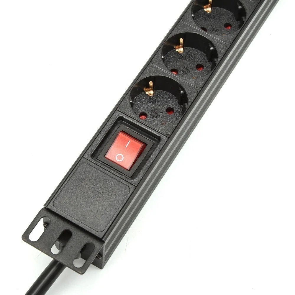 Certificate USA Type PDU 8 Ways 15A Sockets for 19" Server Cabinet ...