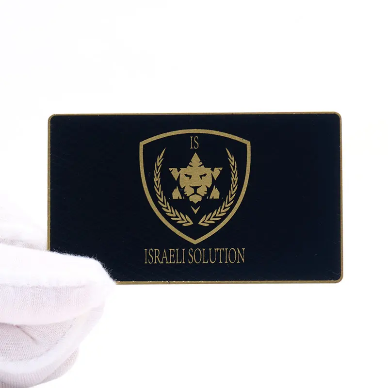 Mirror Polished Metal Card Laser Engraving Stainless Steel