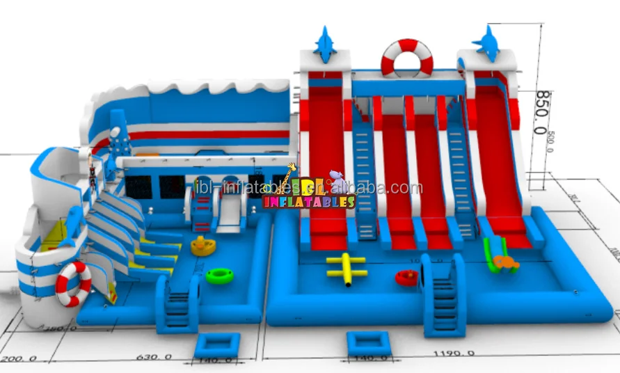 Kids Inflatable Splash Parks - Fun Water Play Solutions
