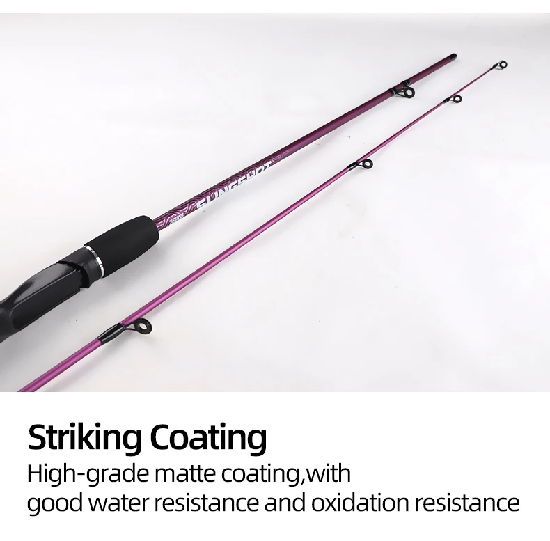 TAIGEK Cheap Fishing Rod 2 Sections Fishing Rod Medium Light 3-12g ...