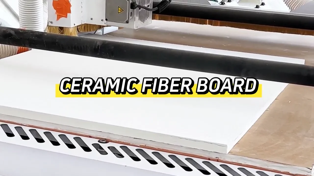 Ceramic Fiber Boards 10~100mm Customizable Thickness Refractory Board ...