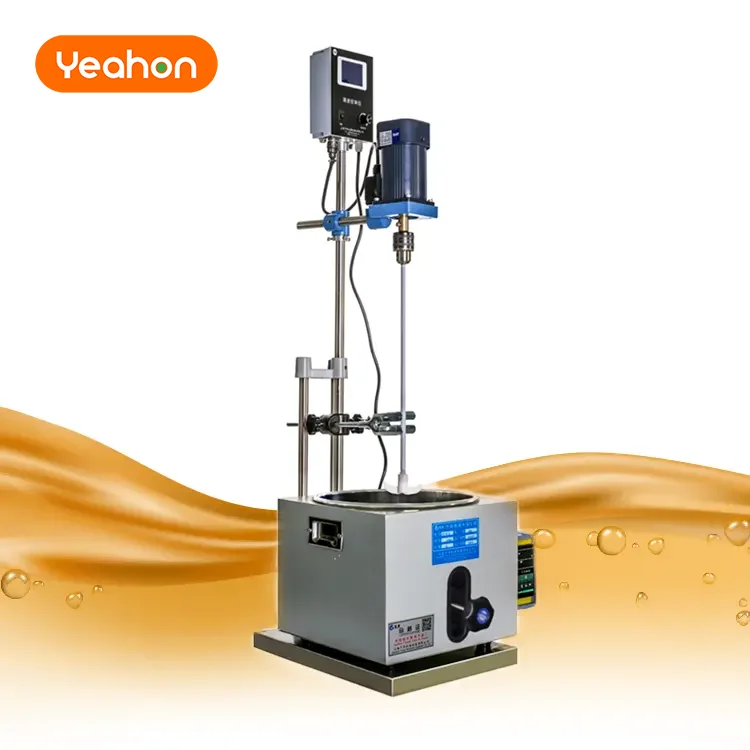 Lab Overhead Stirrer Mixing Electric Stirrer Agitator With Water Oil ...