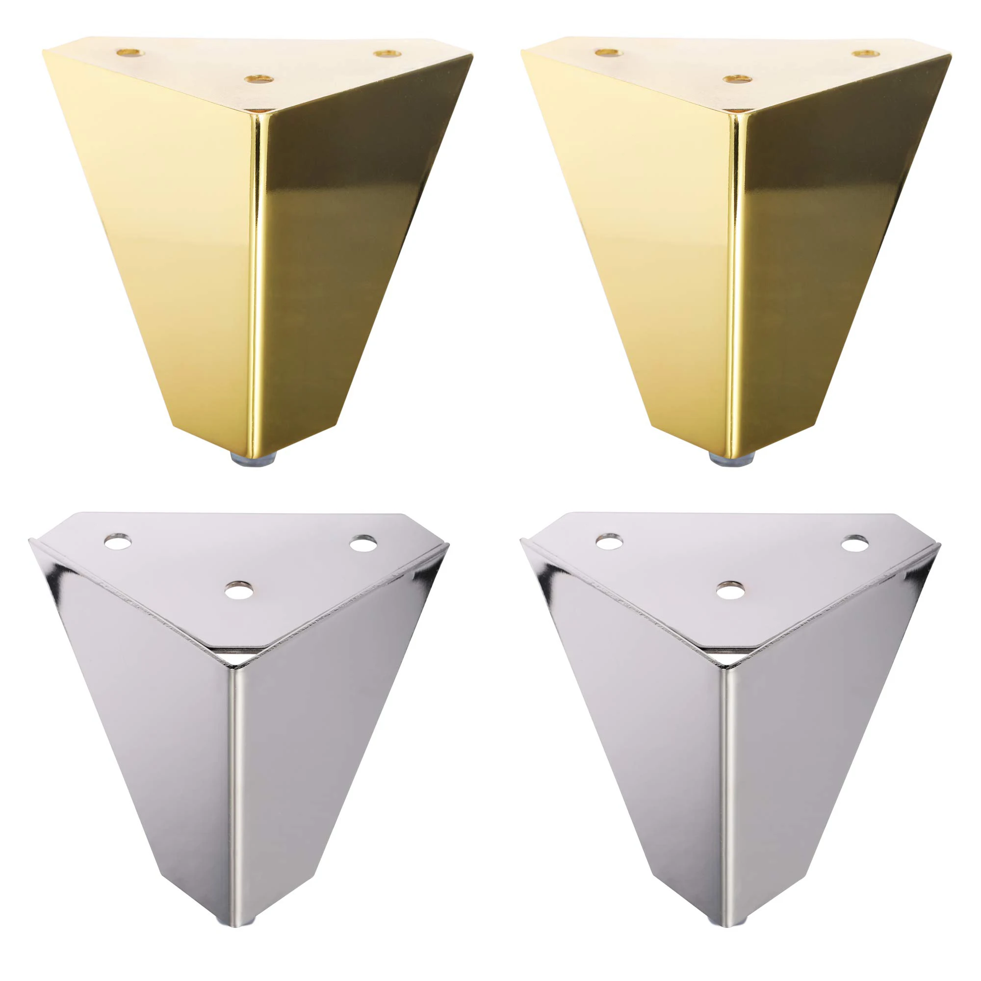 Modern Luxury Bench Feet Console Steel Black Metal Furniture Bed Sofa ...