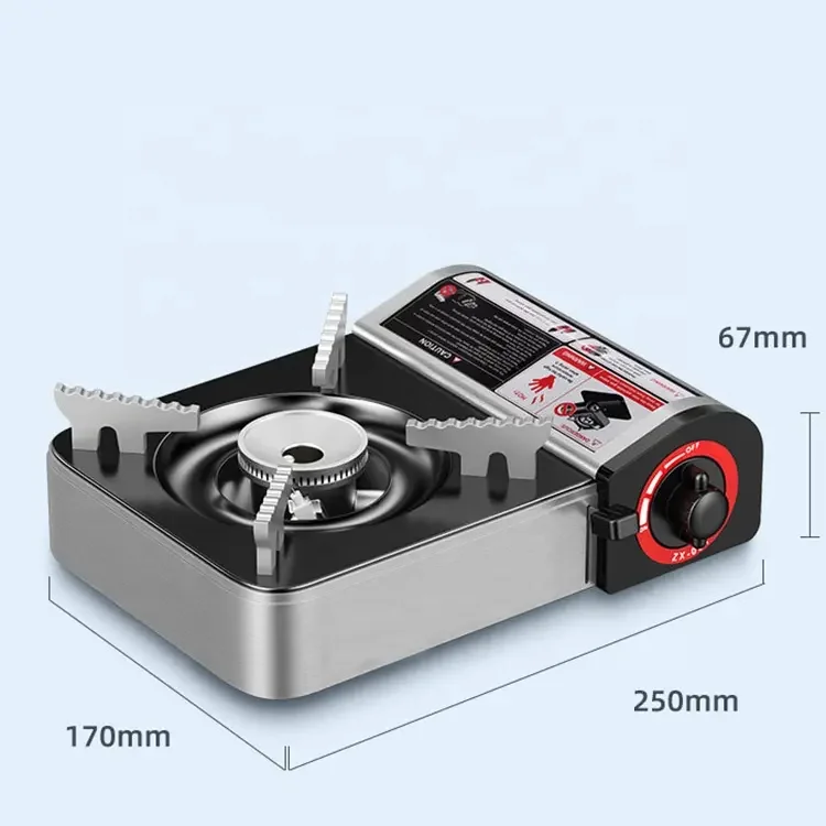 Mini Portable Gas Cooker - Perfect for Camping & Outdoor Cooking