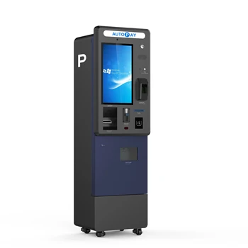 Self Service Parking Payment Kiosk With Banknote Acceptor And Coin ...