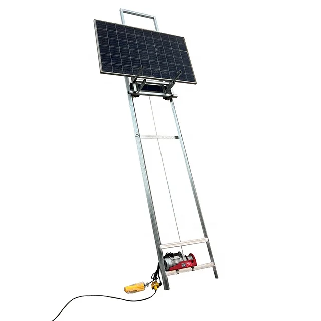 High Quality Electric Ladder Lift Hoist Galvanized Steel Solar Panel ...
