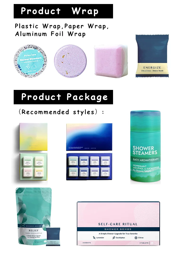 12 Piece Variety Set Swear Shower Steamers Aromatherapy - Buy Oem ...