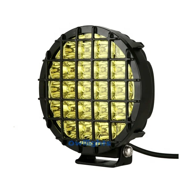 12V 24V DC 6inch 4x4 LED Car Headlight Round 105W High Power