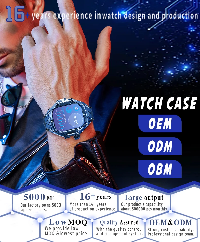 Luxury True Carbon Fiber Watch Case Mod Kit With Titanium Metal Frame ...