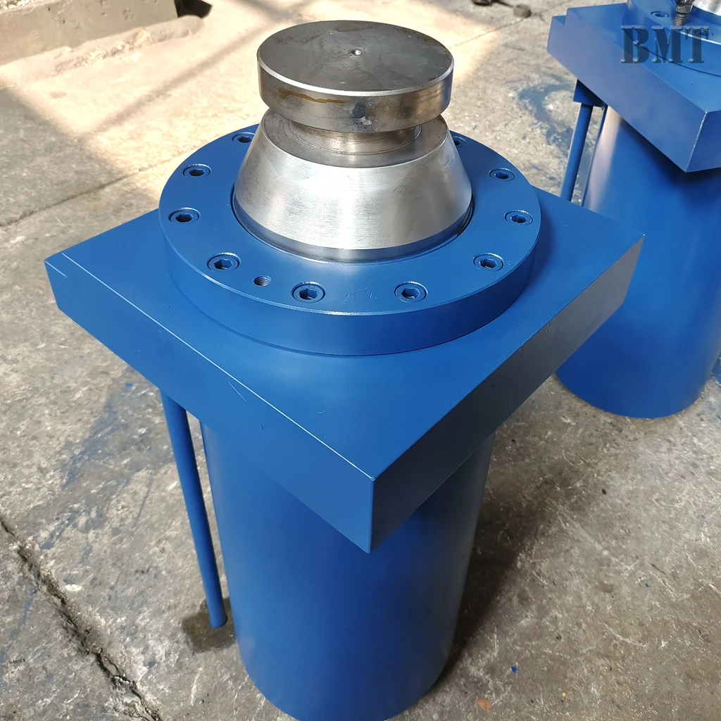 500 Ton Piston Cylinders Standard Flange Mount Hydraulic Press ...