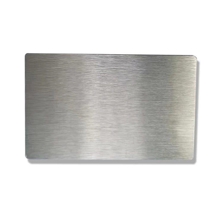 Blank Metal Business Card Stainless Steel Aluminium Vip Pocket Card ...