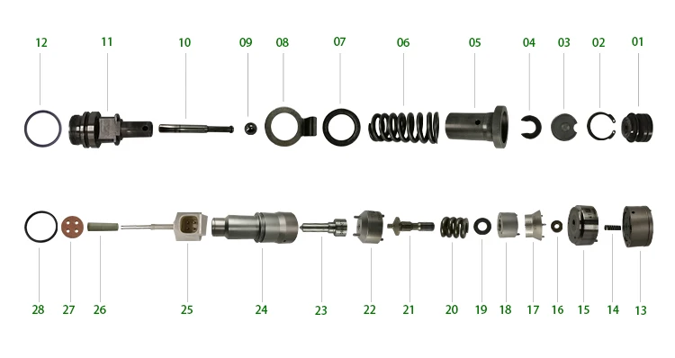 Injecteur D'unité 3801371 Bebe4d26002 21379944 Pour Volvo Penta Md13 ...