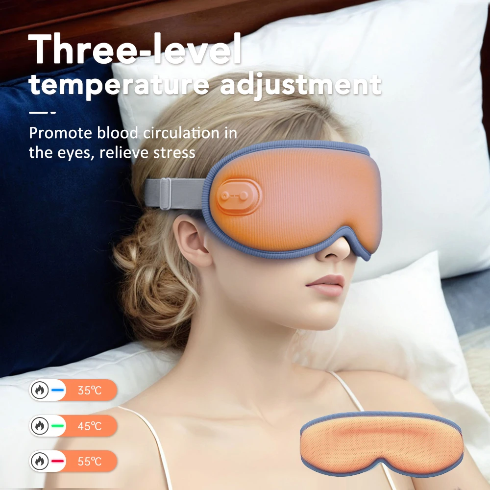 Wireless Electric Hot Compress Vibration Eye Massager
