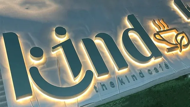 Giant Letters In 3d Sign Board Led Light Custom Backlit Stainless Steel ...