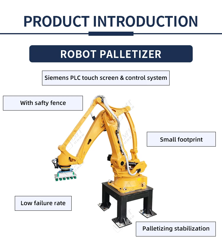 Automatic Palletizing Palletising with Manipulator Arm for Daily ...