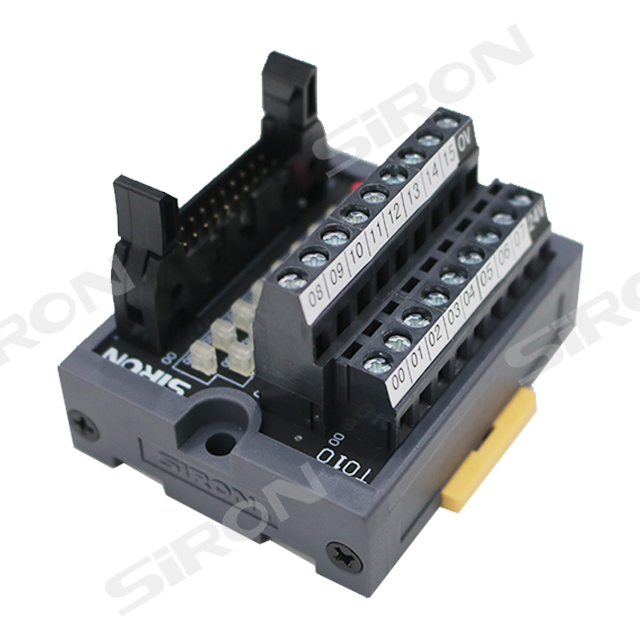 Siron T010 Din Rail/screws Mounting Input/output Led Display 16 Pin ...