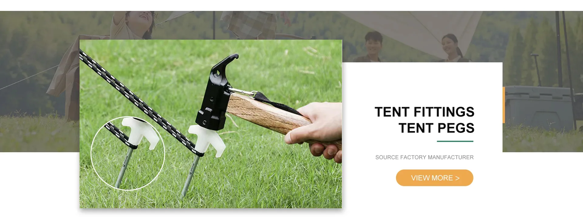 Hangzhou Xiwang Trading Co., Ltd. - Tent Stake, Paracord Bracelet