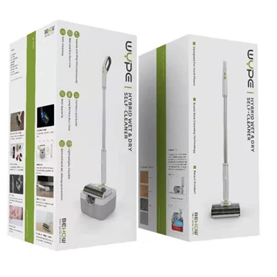 Smart Cordless Wet Dry Electric Floor Mops Cleaner With Self Washing ...