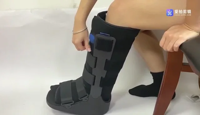 Medical Ankle Foot Brace Cam Walker Boot Leg Rehabilitation Equipment ...