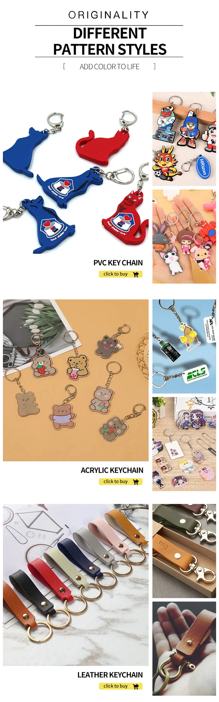 Custom Logo 2d/3d Soft Pvc Plastic Keychain Personalized Keychains Name ...