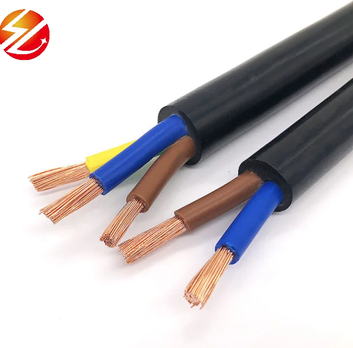 Flexible Cable 2core 3core 4core 5core Flexible Cable 1.5 Mm 2.5 Mm 4mm ...