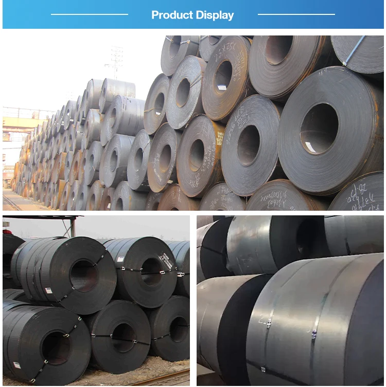 Factory Produces Mild Dc03 Low Carbon Steel Coil Q195 Spcc Black ...